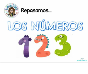 Repaso de los números. Ficha interactiva | TopWorksheets