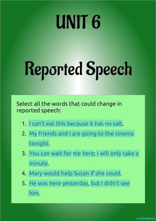 Separator - year 9 - unit 3 - present perfect. Interactive worksheet ...