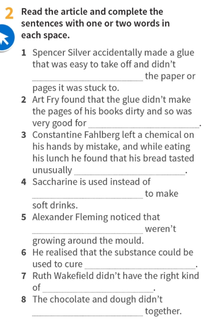 UNIT 16 READING PAG65. Interactive worksheet | TopWorksheets