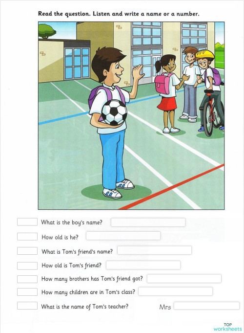 Listening comprehension: interactive worksheets and online exercises ...