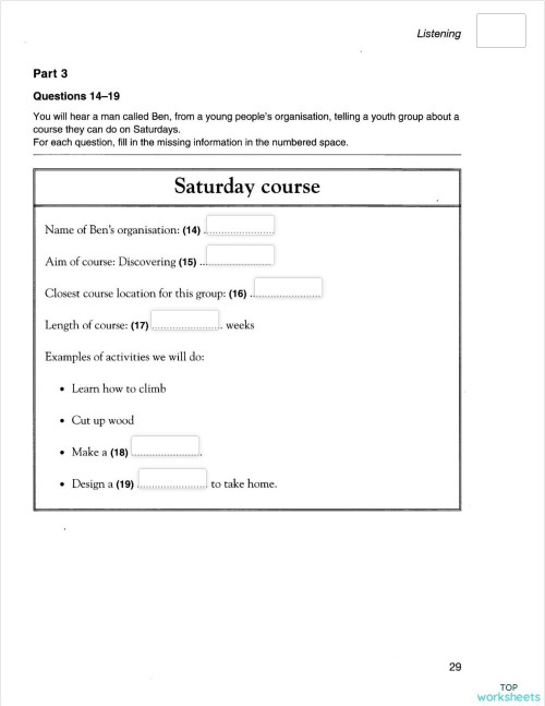 Word Skills. Interactive worksheet | TopWorksheets
