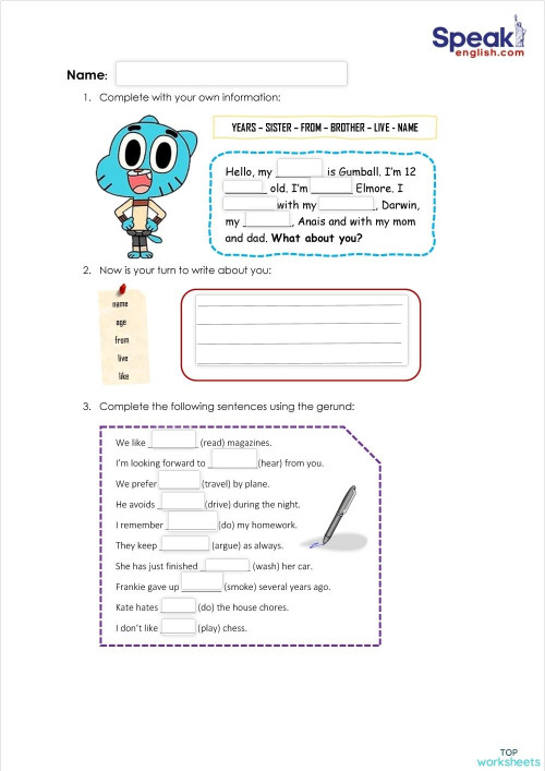 Basic Intermediate 02 - Quiz. Interactive worksheet | TopWorksheets