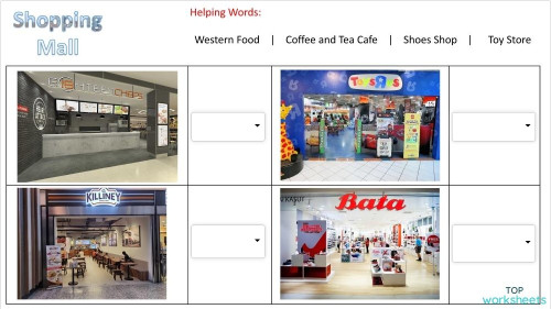 Drop down Worksheet Orchid. Interactive worksheet | TopWorksheets