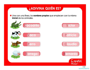 FICHA DE ESPAÑOL-¿ADIVINA QUIEN ES?. Ficha interactiva | TopWorksheets