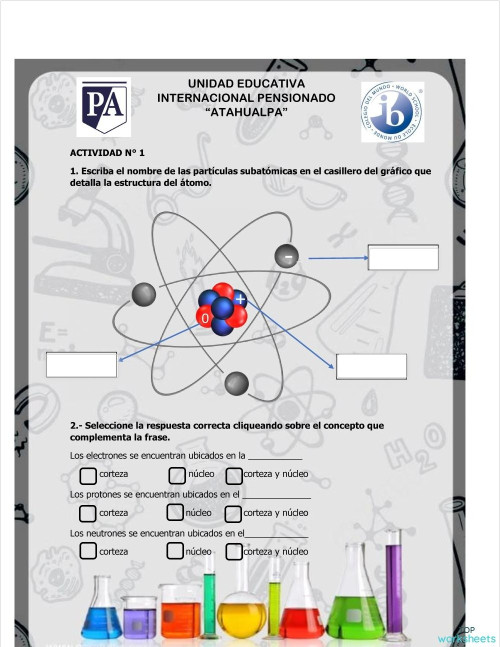 Cambios físicos y químicos. Ficha interactiva | TopWorksheets