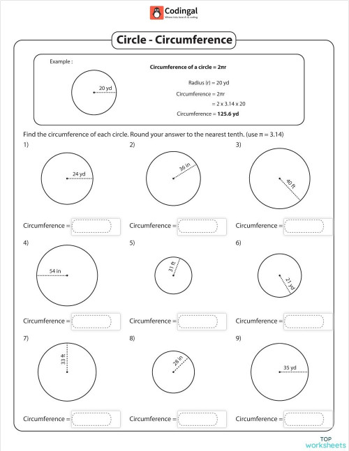Geometry: interactive worksheets and online exercises | TopWorksheets