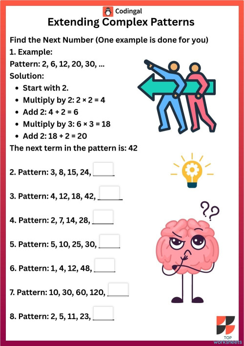 Math: interactive worksheets and online exercises | TopWorksheets