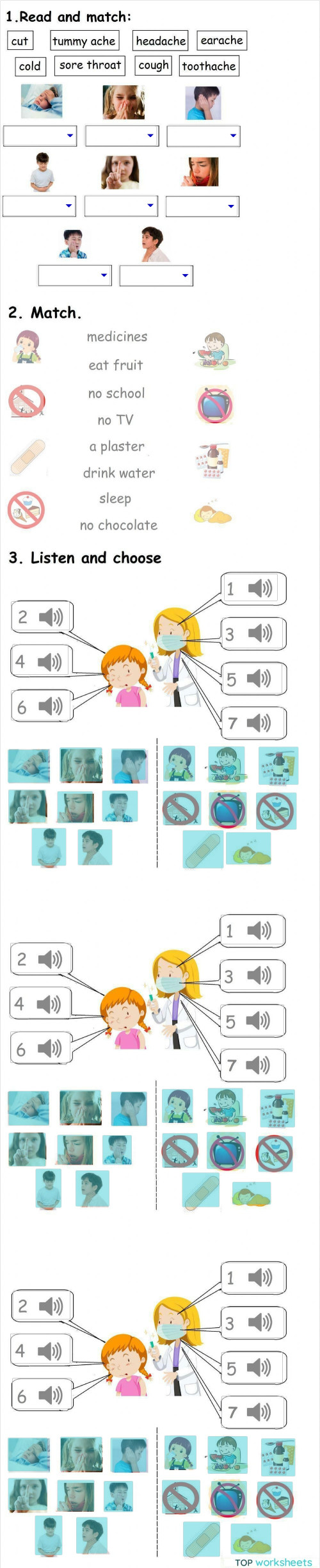 Tiger 2 - Unit 6 - Conversation. Interactive worksheet | TopWorksheets