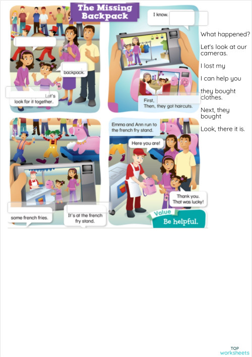 U5 L3 Conversation. Interactive worksheet | TopWorksheets