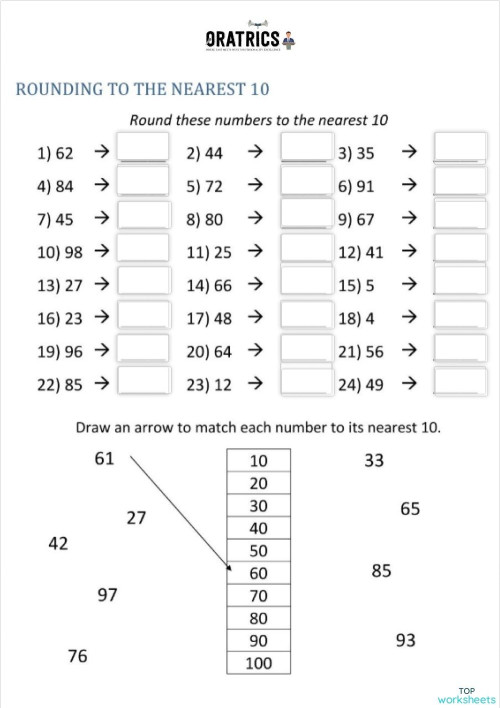 Place and Order ZZ. Interactive worksheet | TopWorksheets