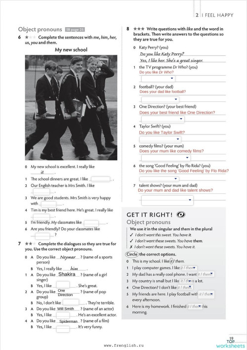 PRACTICE 2- THINK. Interactive worksheet | TopWorksheets