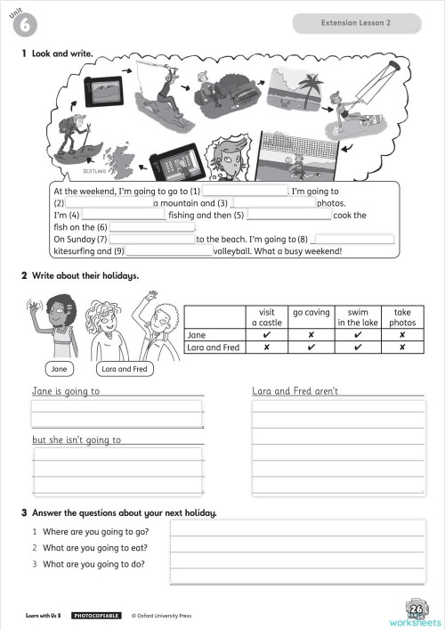5th grade unit 6 extension. Interactive worksheet | TopWorksheets