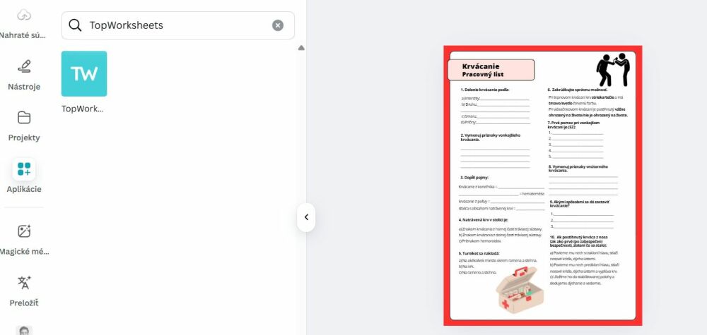 Canva and TopWorksheets | TopWorksheets