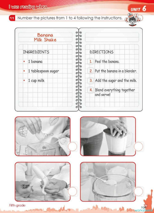 NGS 5-Uni.6-Pág.71. Ficha interactiva | TopWorksheets