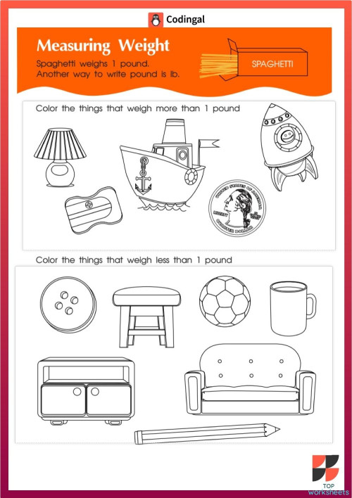 M_G01M13L49_WA02_Comparing_Weight_4. Interactive worksheet | TopWorksheets