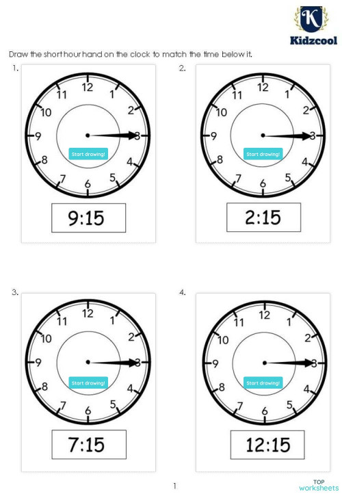 Time: interactive worksheets and online exercises | TopWorksheets