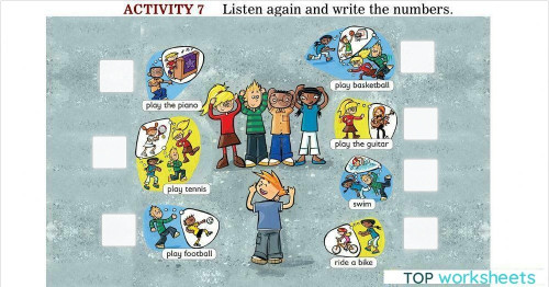 KB109 section 1 Activity 7. Interactive worksheet | TopWorksheets