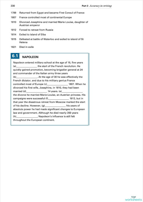 Academic writing Bailey 3rd edition part 11. Interactive worksheet ...
