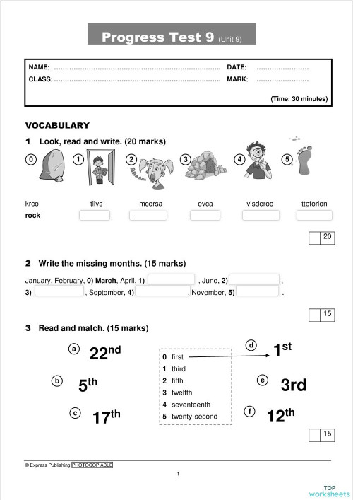Smiles 3 Module 5 Unit 9. Interactive worksheet | TopWorksheets