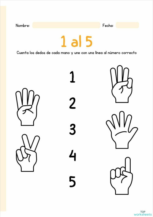 CONTEO DE 5 EN 5. Ficha interactiva | TopWorksheets