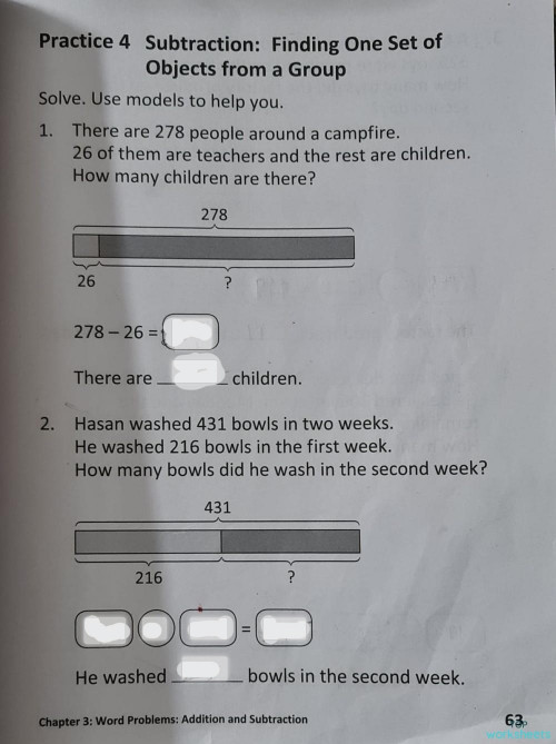 Subtraction. Interactive worksheet | TopWorksheets