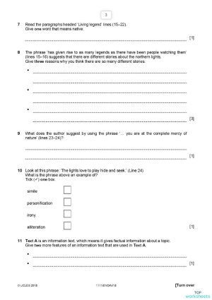 FLE/ RETRIEVAL PRACTICE. Interactive worksheet | TopWorksheets