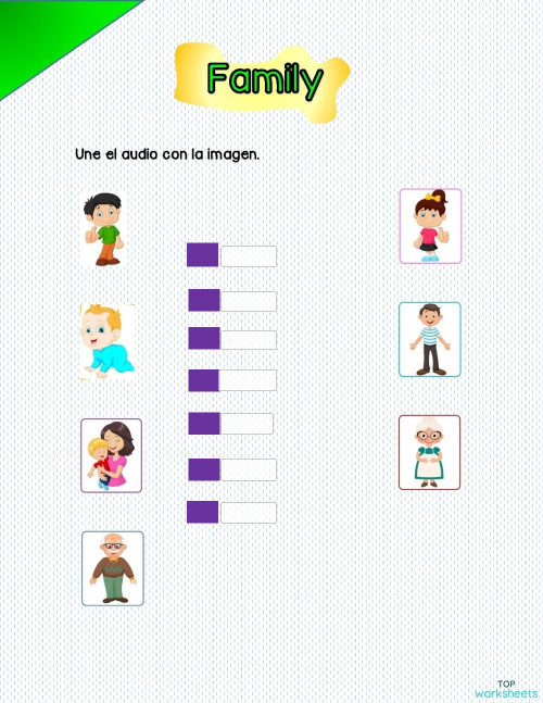 Family Quiz. Interactive worksheet | TopWorksheets