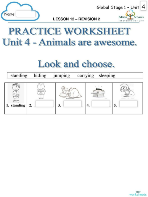 Unit 4 Review 1. Interactive worksheet | TopWorksheets