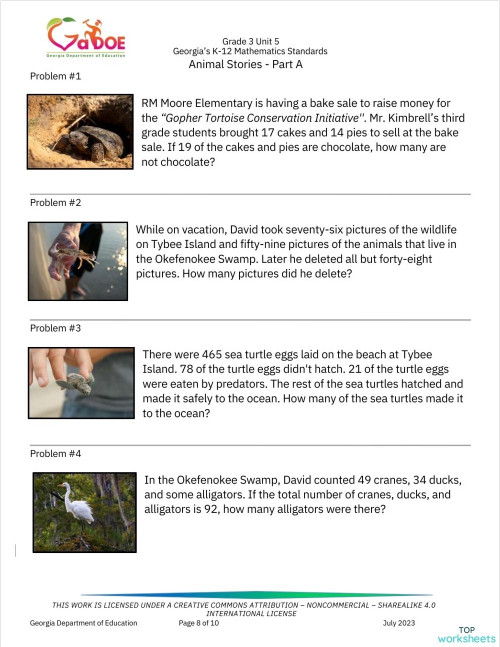 Animal Stories.pdf. Interactive worksheet | TopWorksheets