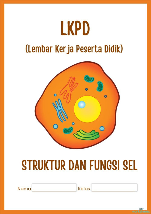 LKPD Struktur dan Membran Sel (Bagian I). Interactive worksheet ...