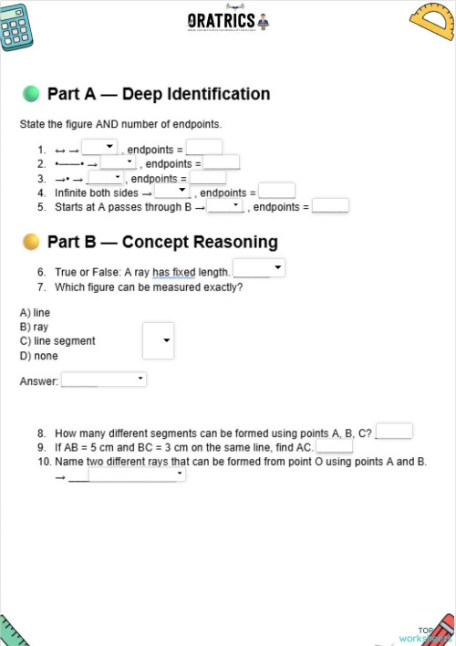 Grade 6 41 1. Interactive worksheet | TopWorksheets