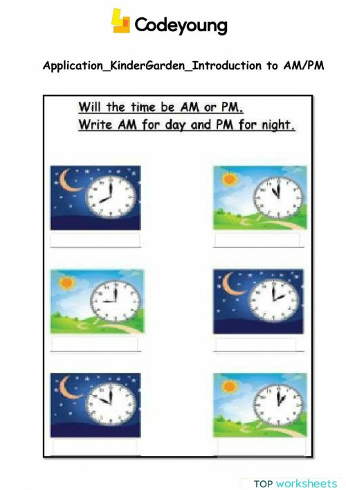Time-am pm interactive. Interactive worksheet | TopWorksheets