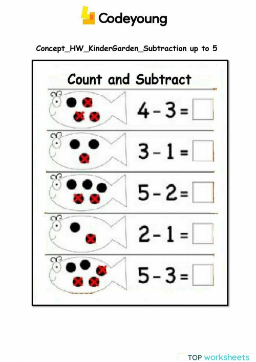 Subtraction for kg. Interactive worksheet | TopWorksheets