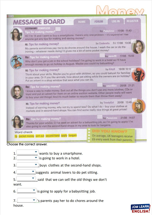 Home Assignment (21/01). Interactive worksheet | TopWorksheets