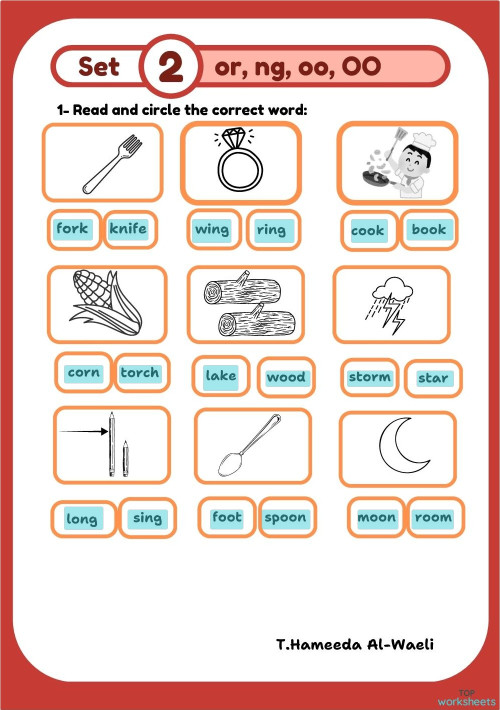 set 2 sounds grade 2. Interactive worksheet | TopWorksheets