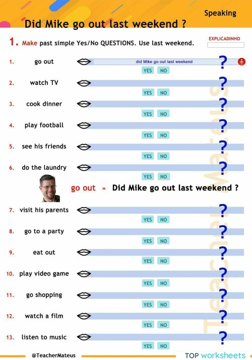 Interactive worksheets and online exercises in english | TopWorksheets