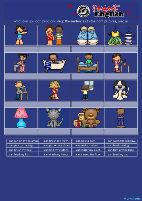 What can you do?-Zhoukovets. Interactive worksheet | TopWorksheets