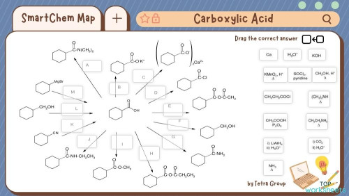 CARBOXYLIC 2. Interactive worksheet | TopWorksheets