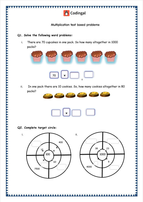 Multiplication: interactive worksheets and online exercises | TopWorksheets