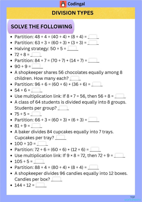 M_G03M15L32_WA03_Recall division facts for small numbers up to 15 ...