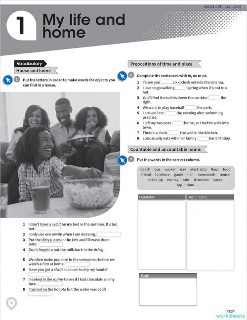 PET WB: interactive worksheets and online exercises | TopWorksheets