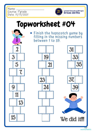 Topworksheet#04:201/11/11. Interactive worksheet | TopWorksheets
