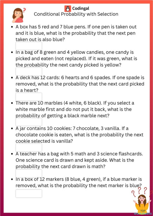 Probability: interactive worksheets and online exercises | TopWorksheets