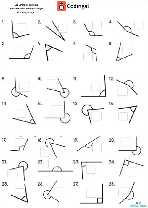 Angles In A Triangle Worksheet Tes Angles Teaching Resources | Teach