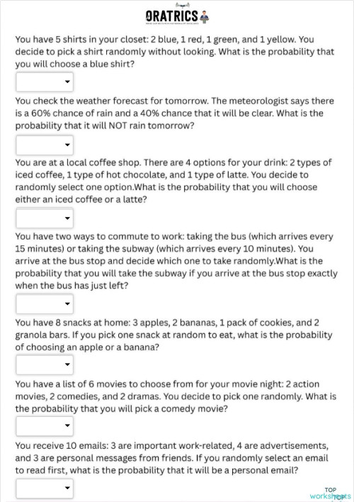 Area Area 53. Interactive worksheet | TopWorksheets