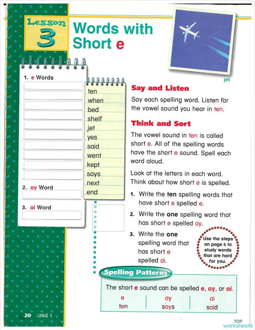 List 4 Pg 14. Interactive worksheet | TopWorksheets