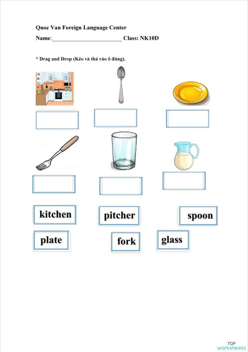 Buzz 3 - Mrs Moon. Bài tập tương tác | TopWorksheets