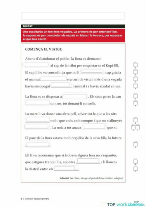 Fitxa interactiva. Fitxa interactiva | TopWorksheets