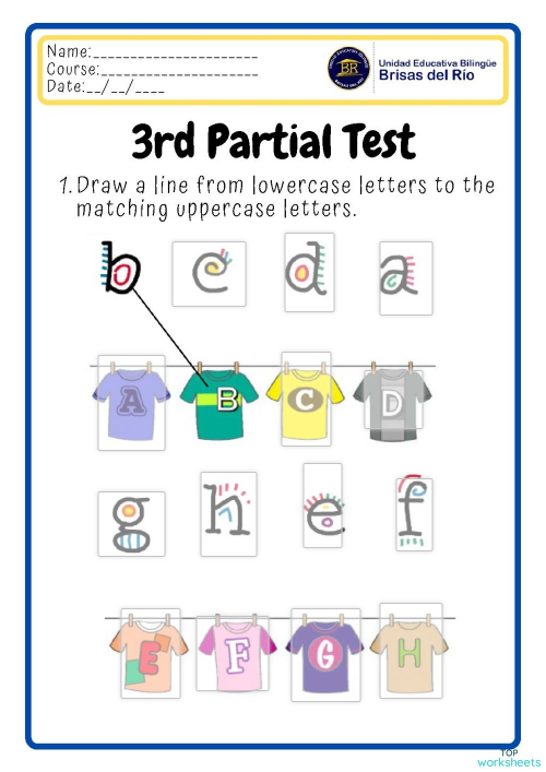 3rd partial Vocabulary and Phonics. Interactive worksheet | TopWorksheets