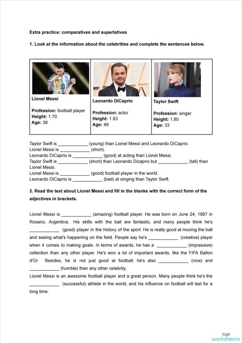 Extra practice 2. Interactive worksheet | TopWorksheets